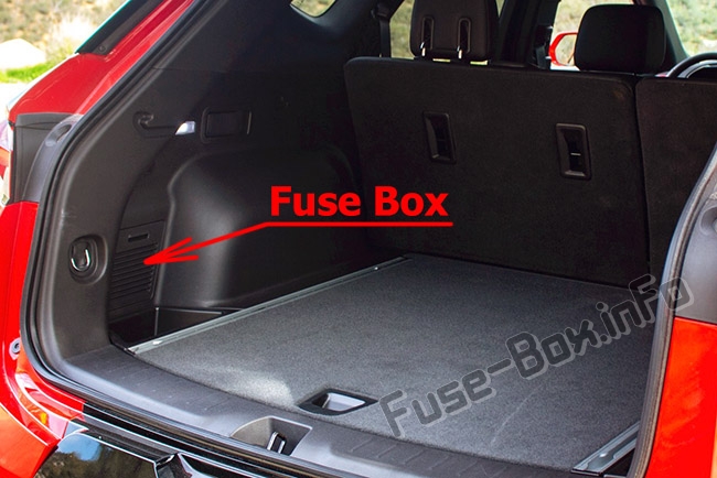 Chevrolet Blazer (2019-2026) Fuse Box Diagrams and Locations
