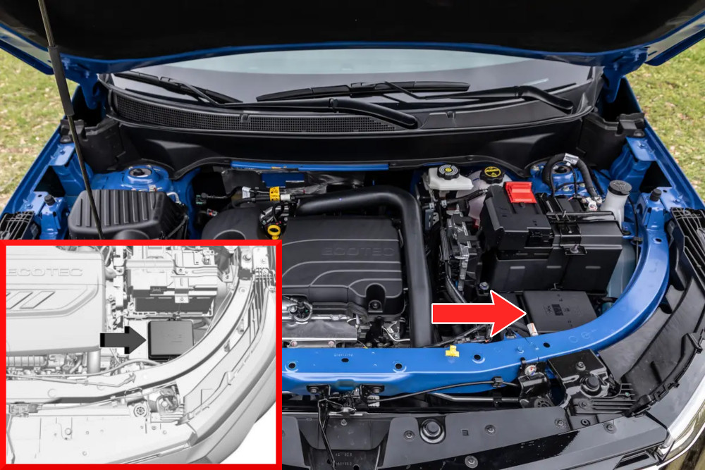 Chevrolet Equinox (2025-2026) Fuse Box Diagrams and Locations