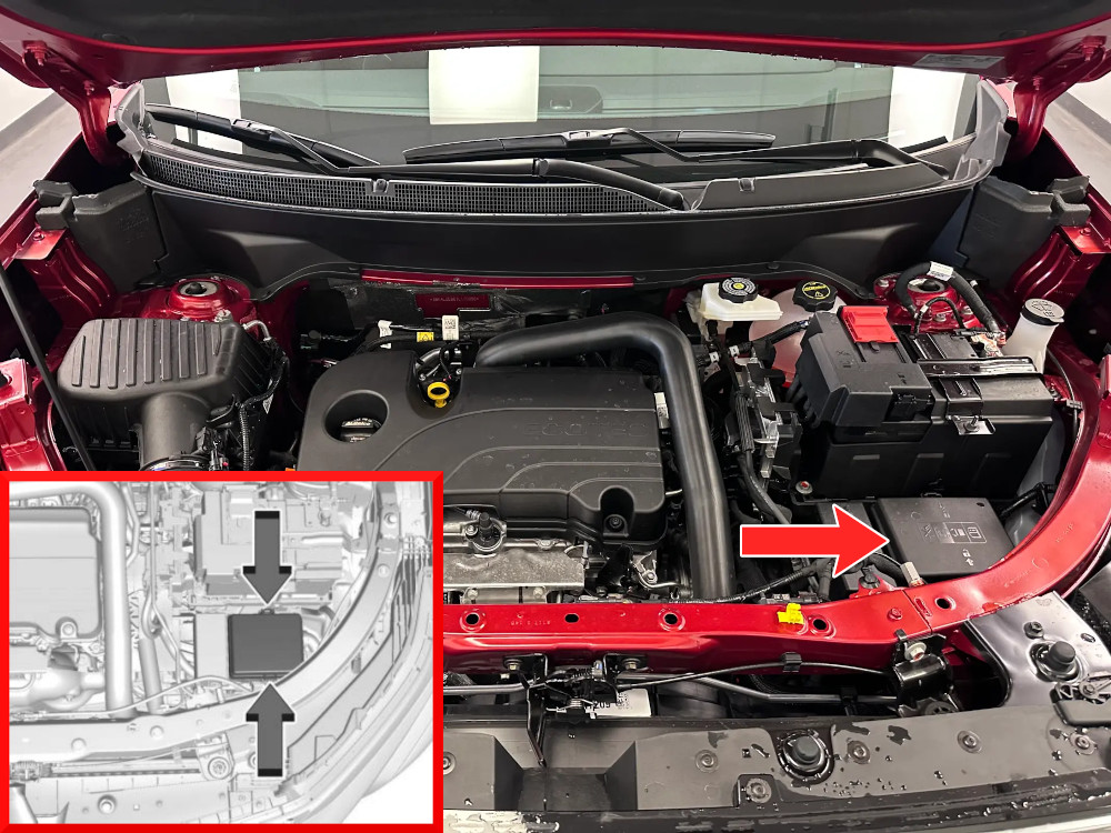GMC Terrain (2025-2026) Fuse Box Diagrams and Locations